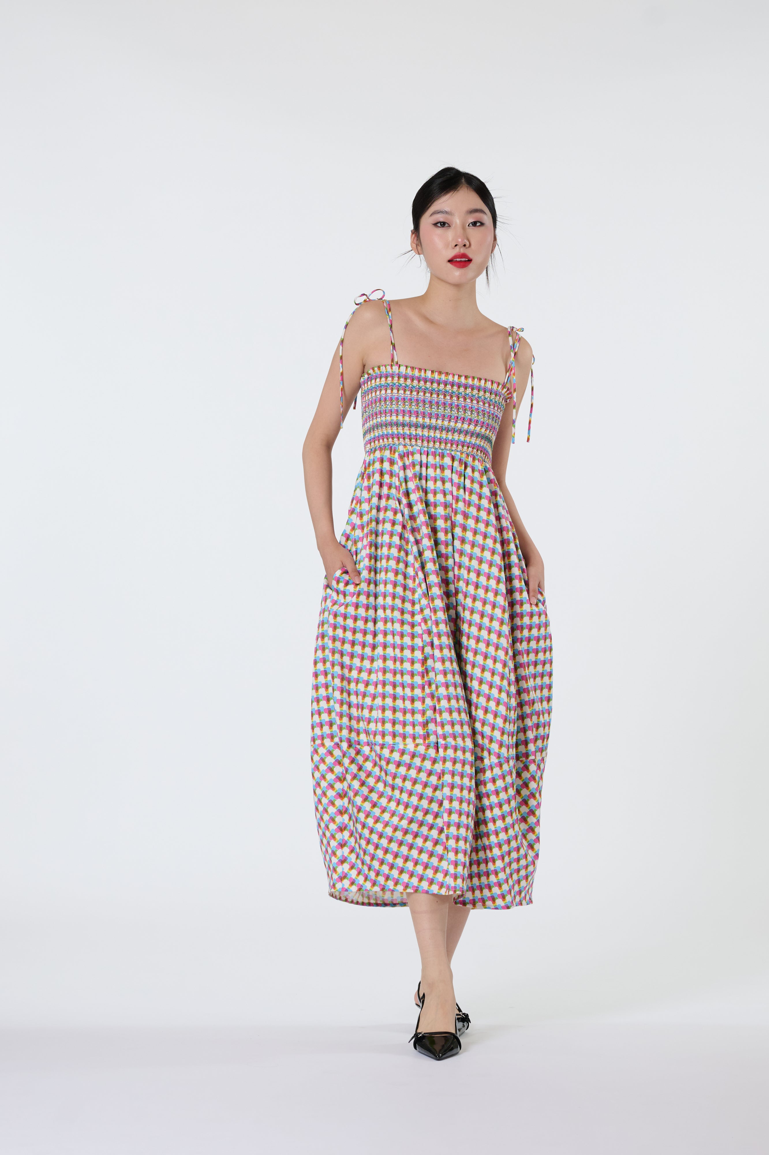 Smock Dress - Face & Grace Pink – Nala