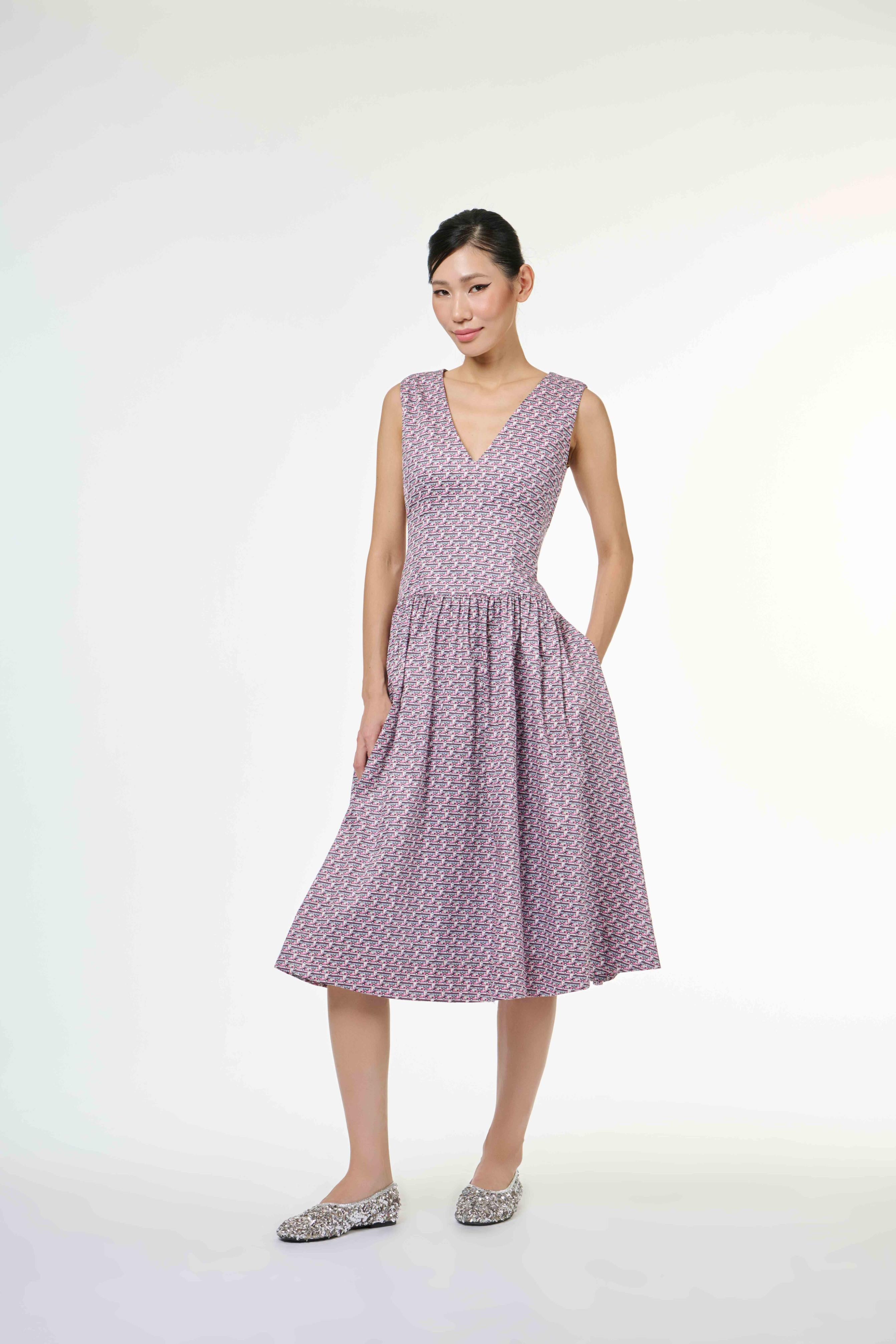 Show Time Dress - Bus Mini Pink – Nala